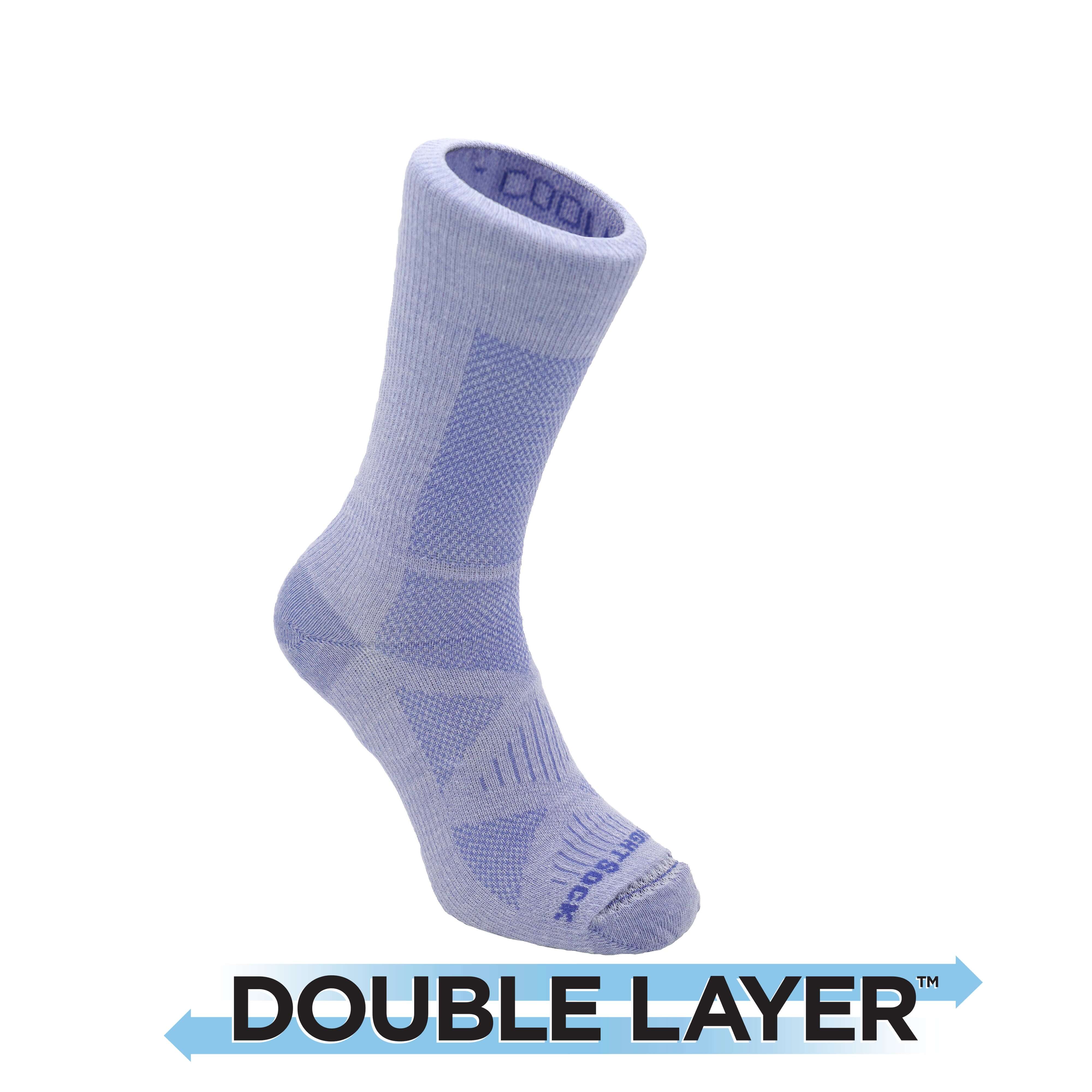 Coolmesh II Cushion Crew Socks | Wrightsock Cushion Anti-Blister Socks